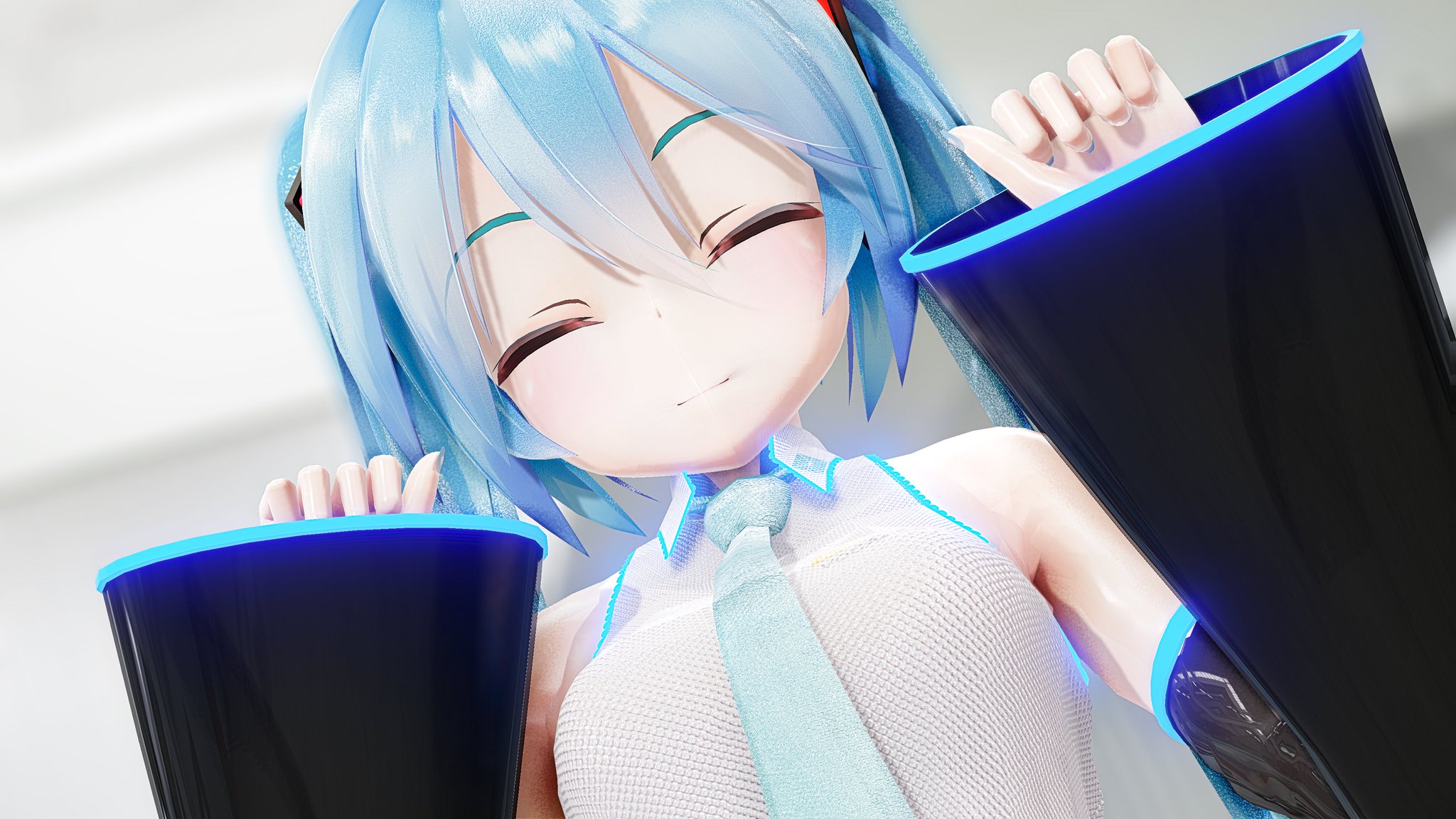 【MMD模型小科普 + 静画】む～ぶ式初音ミク（Muuubu Miku）