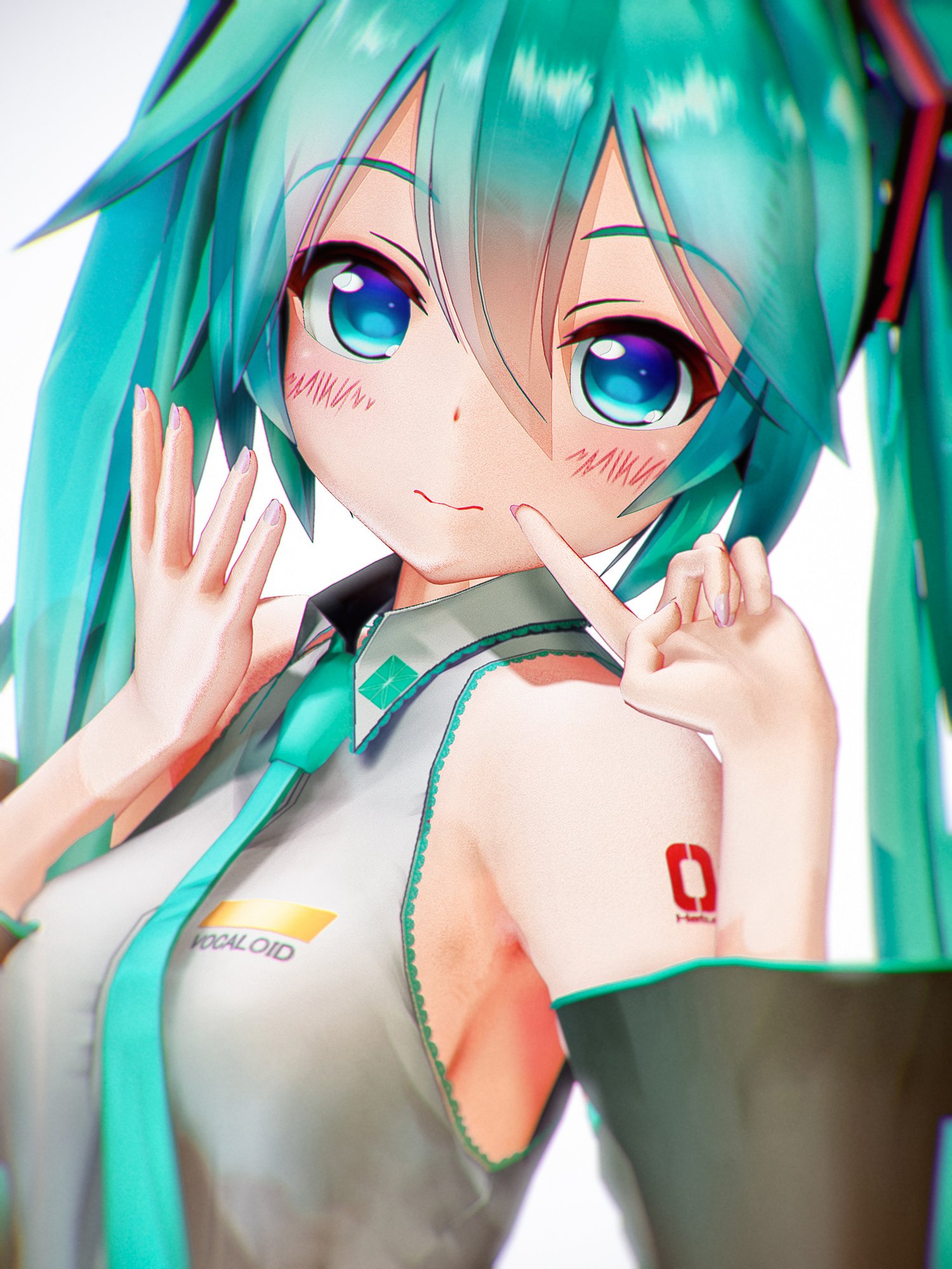 【MMD模型小科普 + 静画】む～ぶ式初音ミク（Muuubu Miku）
