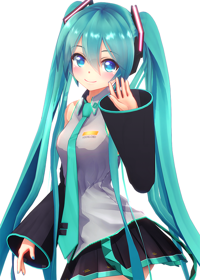 【MMD模型小科普 + 静画】む～ぶ式初音ミク（Muuubu Miku）
