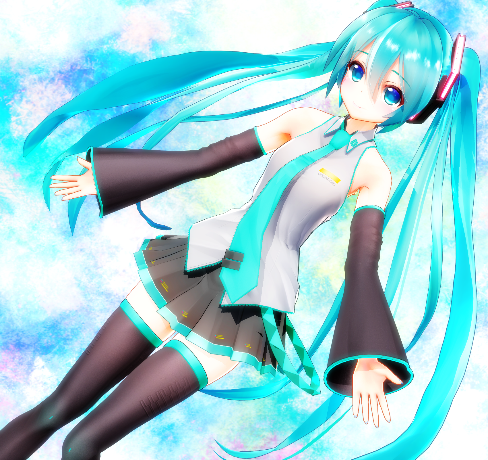 【MMD模型小科普 + 静画】む～ぶ式初音ミク（Muuubu Miku）