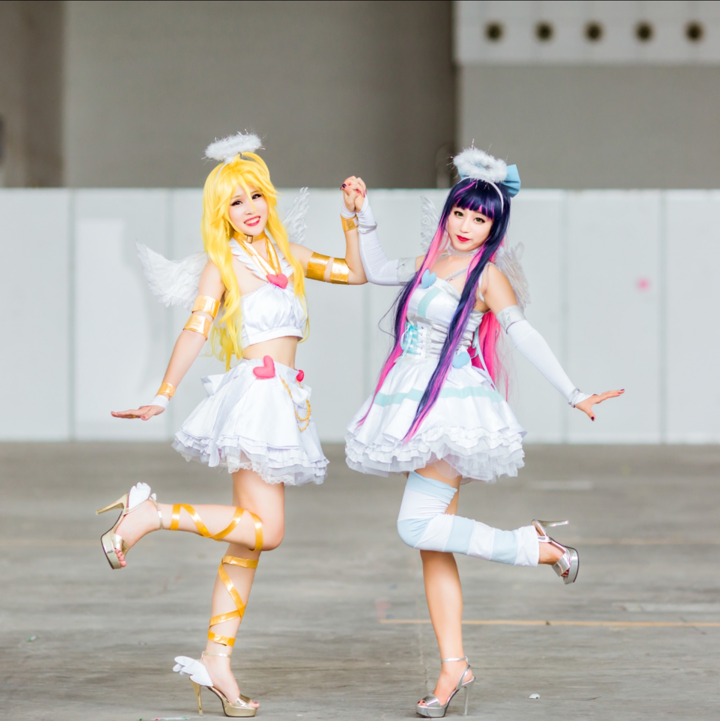 【COS】吊带袜天使