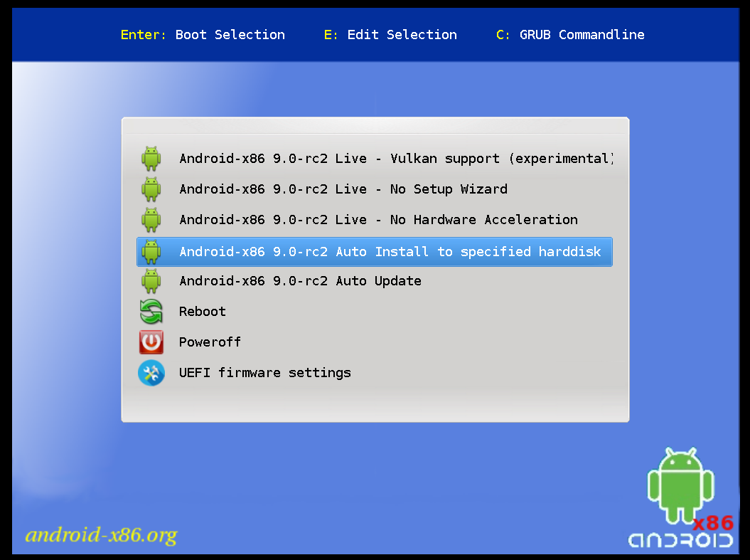 【亲测可用】VMware安装Android x86 9.0rc2教程！