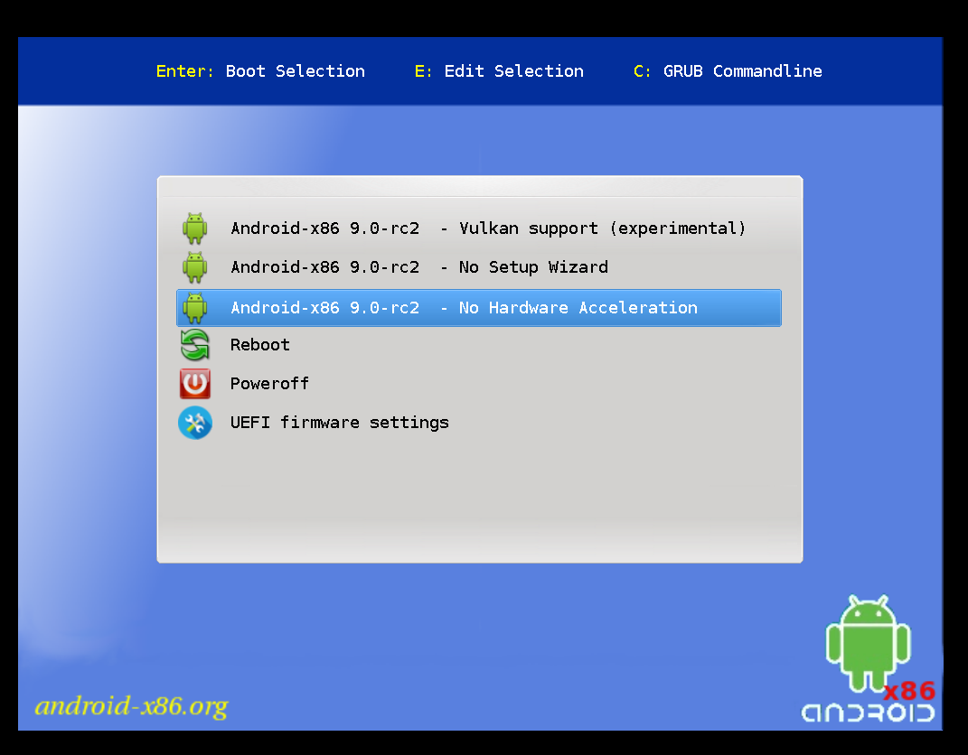 【亲测可用】VMware安装Android x86 9.0rc2教程！