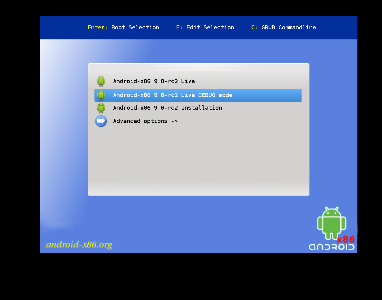 【亲测可用】VMware安装Android x86 9.0rc2教程！