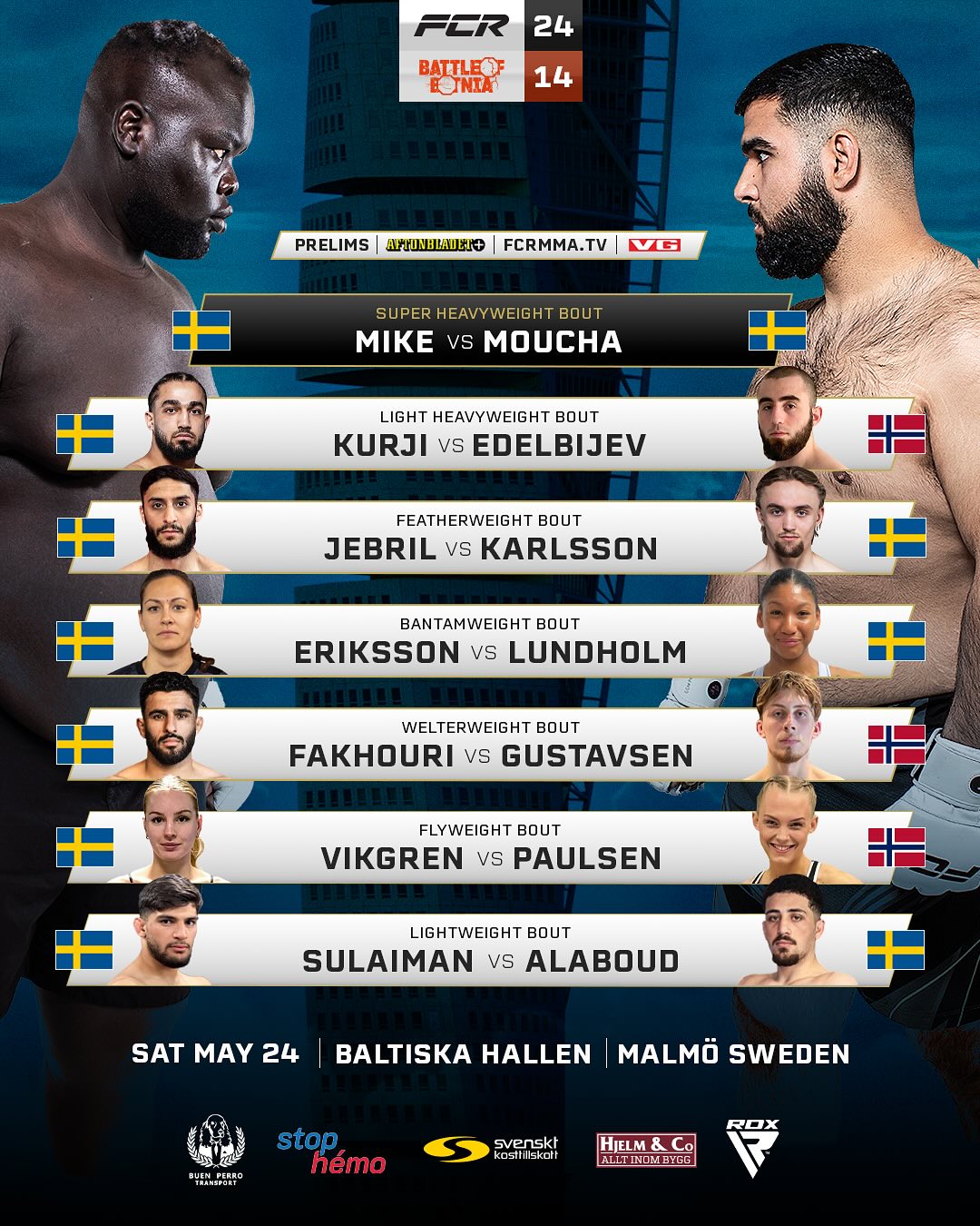 2025年5月25日FCR 24 – 战卡[赛后视频] Baysangur Makaev vs Levan Kirtadze | Fight ...