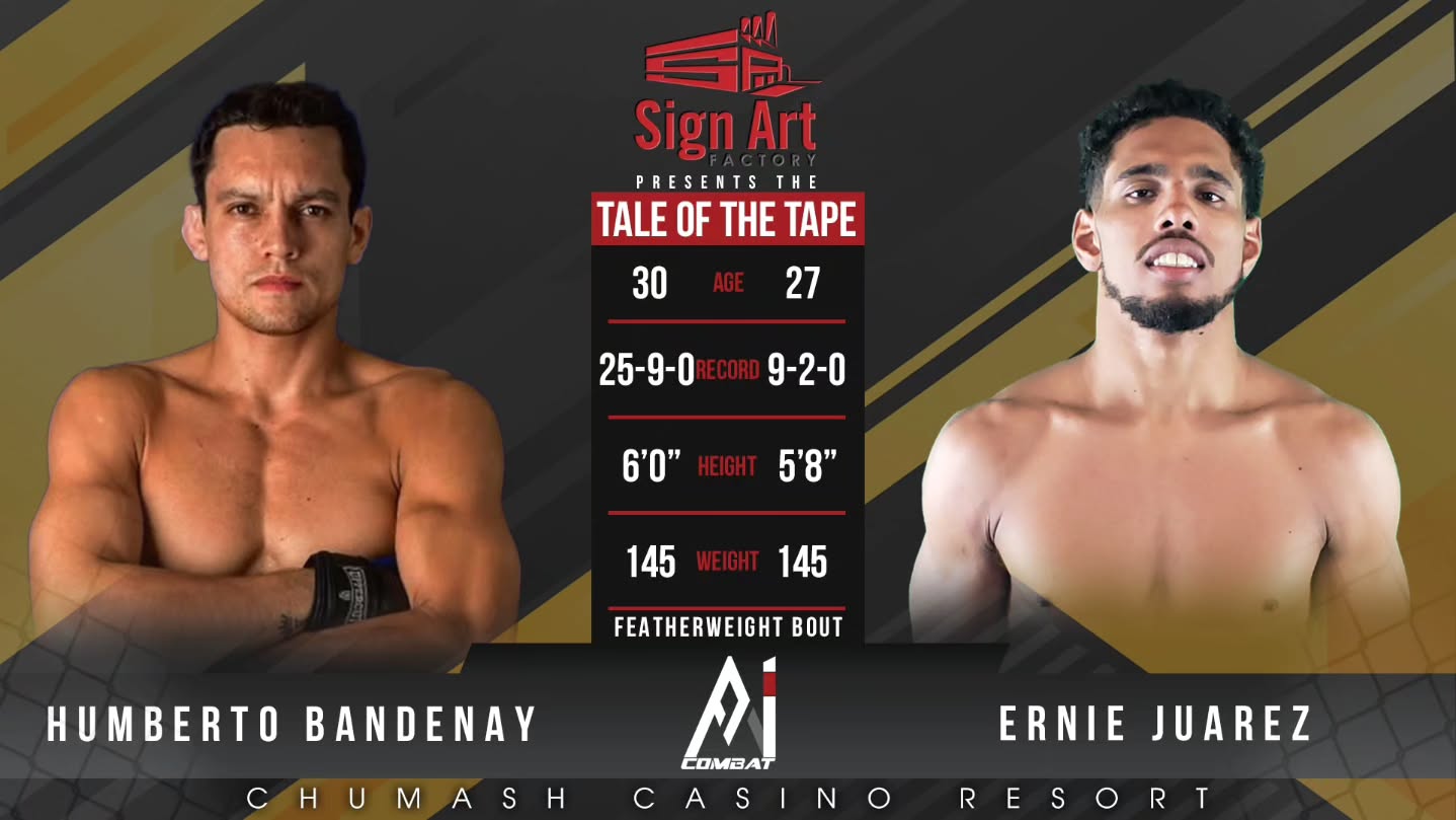 2025年10月5日A1 Combat 30 – 战卡[赛后视频] Urijah Fabers A1 Combat 30 | Huseynov ...