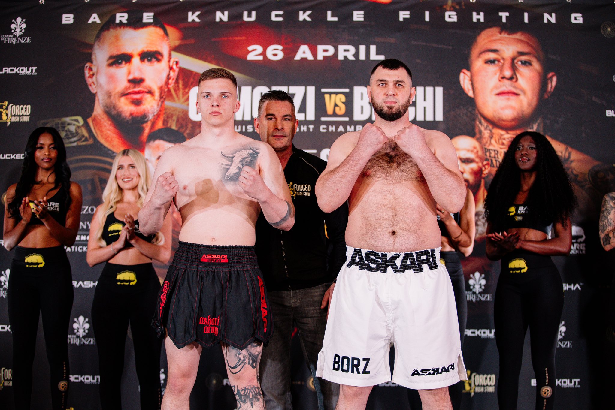 2025年4月27日BKFC 73 Italy – 战卡[赛后视频] Camozzi vs. Bicchi – Apr 26 | BKFC on DAZN 5 | Bare Knuckle ...