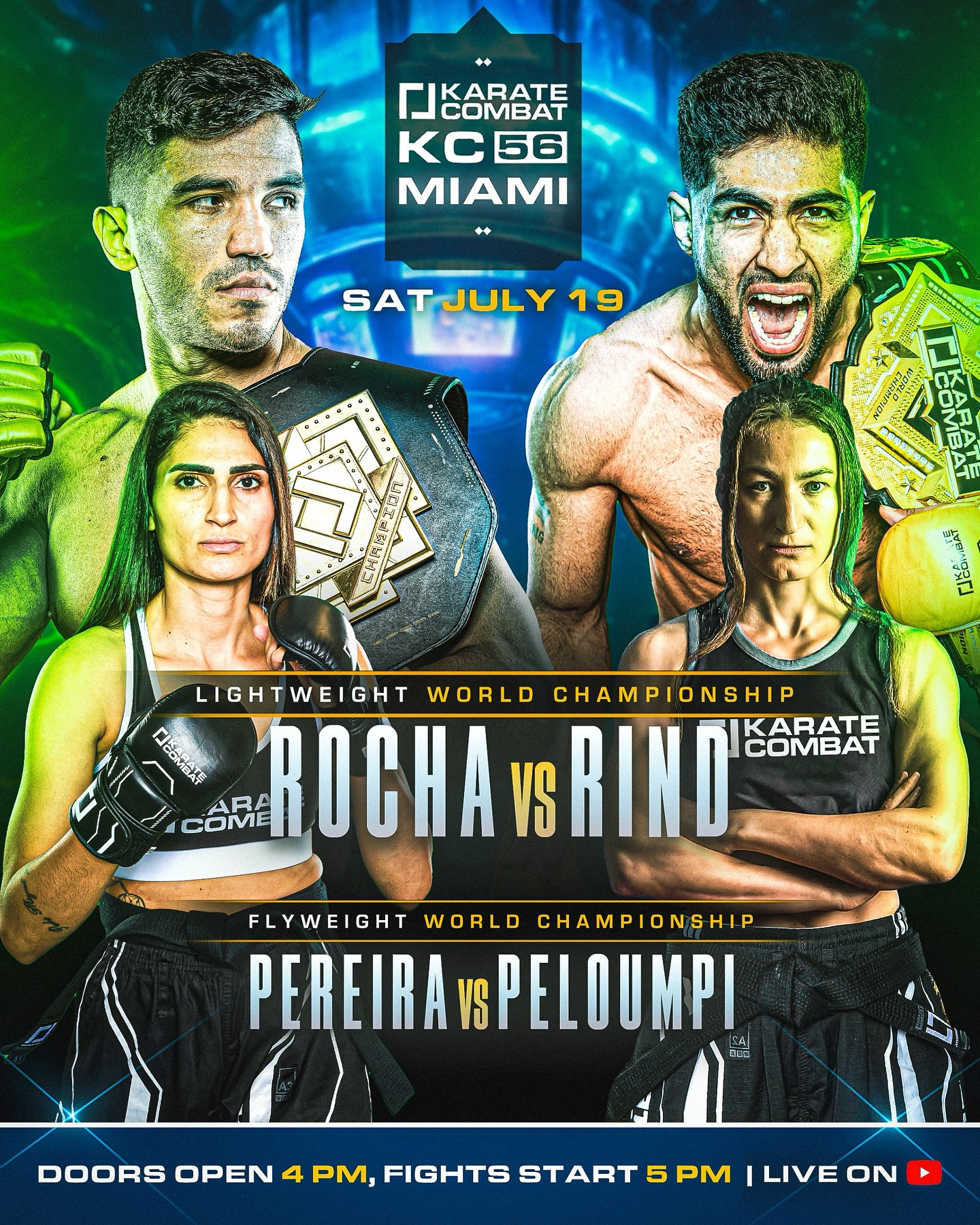 2025年3月2日KARATE COMBAT 53 – 战卡[赛后视频] Caio Borralho v Brendan Allen | Robelis Despaigne v Roggers ...