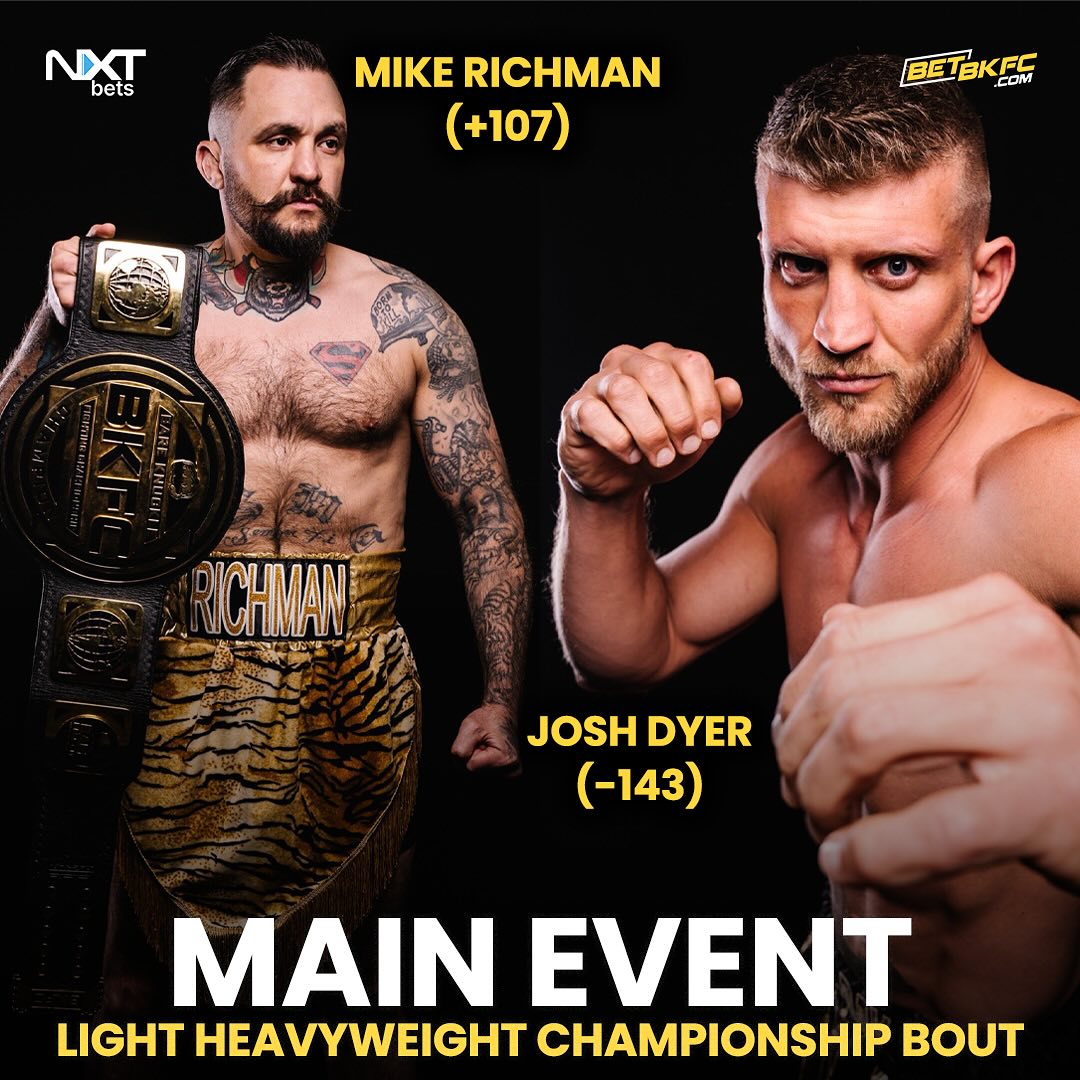 2025年5月11日BKFC 74 SALT LAKE CITY – 直播[赛后视频] RICHMAN vs DYER ON DAZN ...