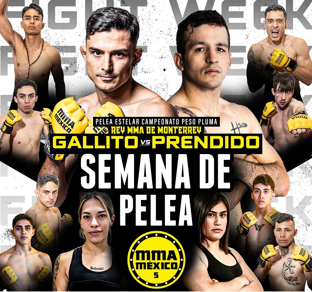 2025年6月22日MMA Mexico 5 SPANiSH – 战卡[赛后视频] Flores vs. Johnson – Jun 21