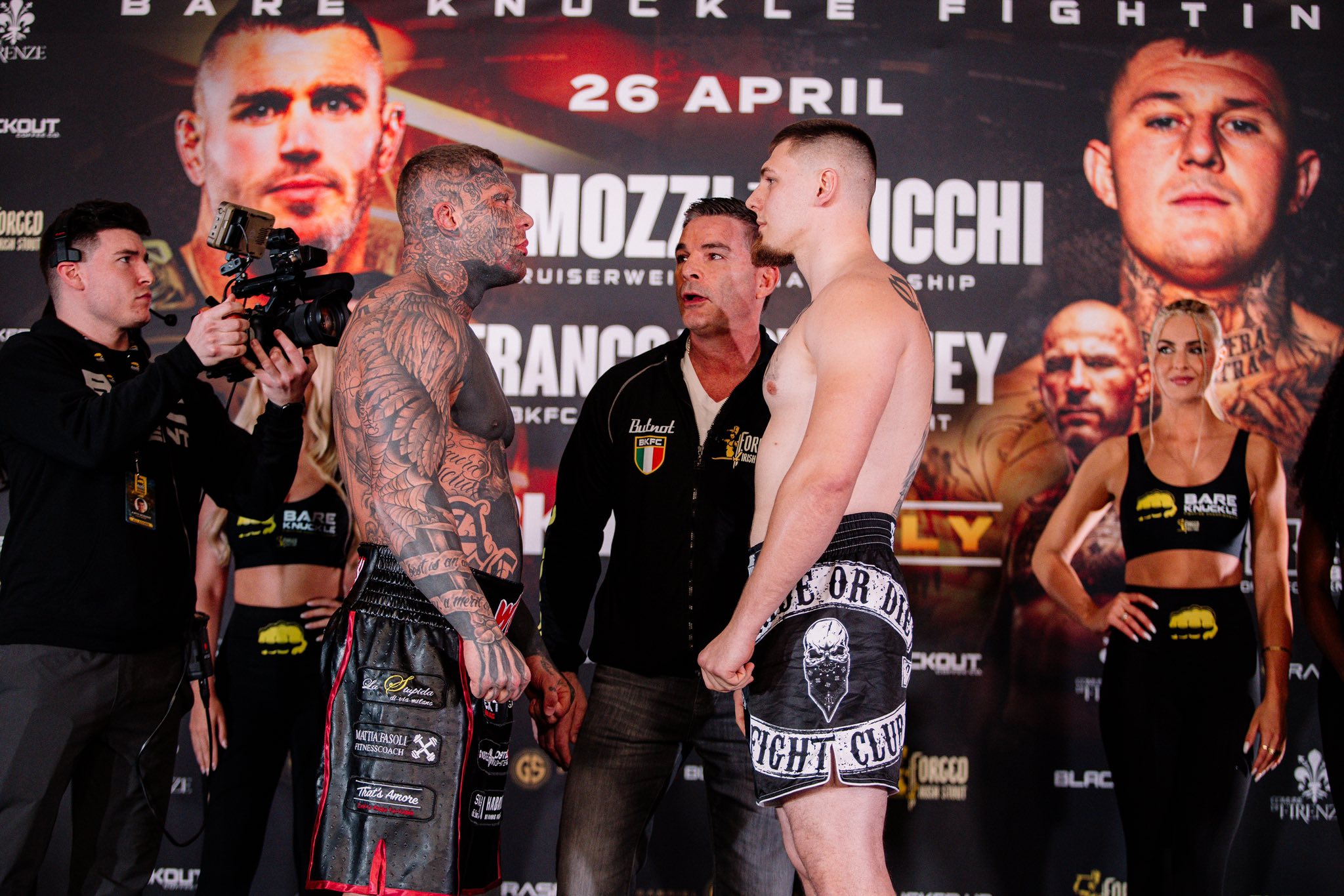 2025年4月27日BKFC 73 Italy – 战卡[赛后视频] Camozzi vs. Bicchi – Apr 26 | BKFC on DAZN 5 | Bare Knuckle ...