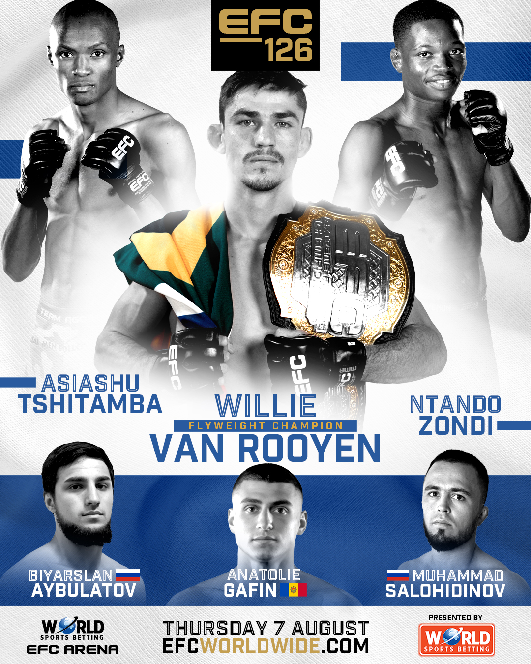 2025年8月7日EFC 126 – 战卡[赛后视频] van Rooyen vs. Gafin – Aug 7 | Extreme ...