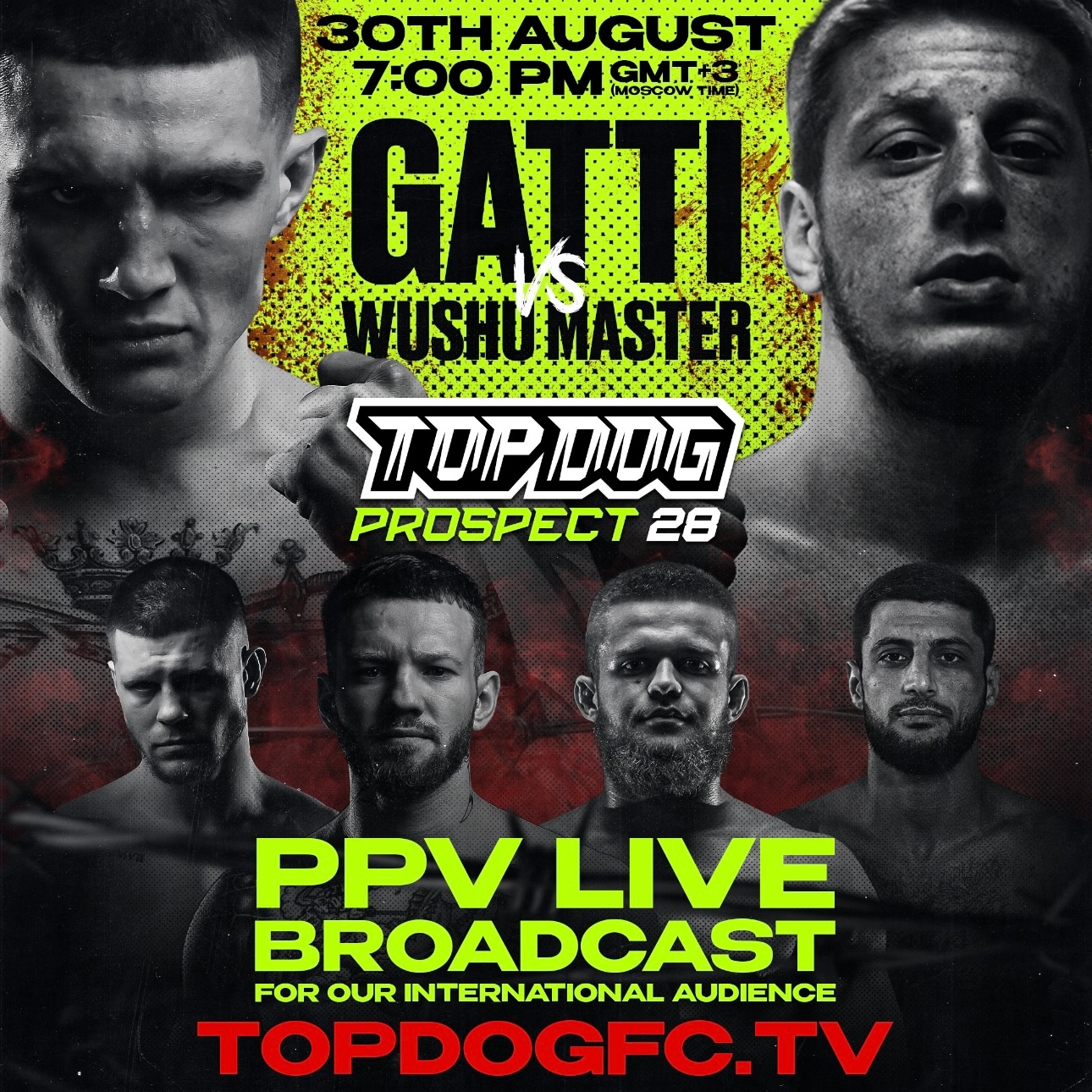 2024年6月7日TOP DOG: Prospect 18 – 直播[全程视频] TOP DOG FIGHTING CHAMPIONSHIP