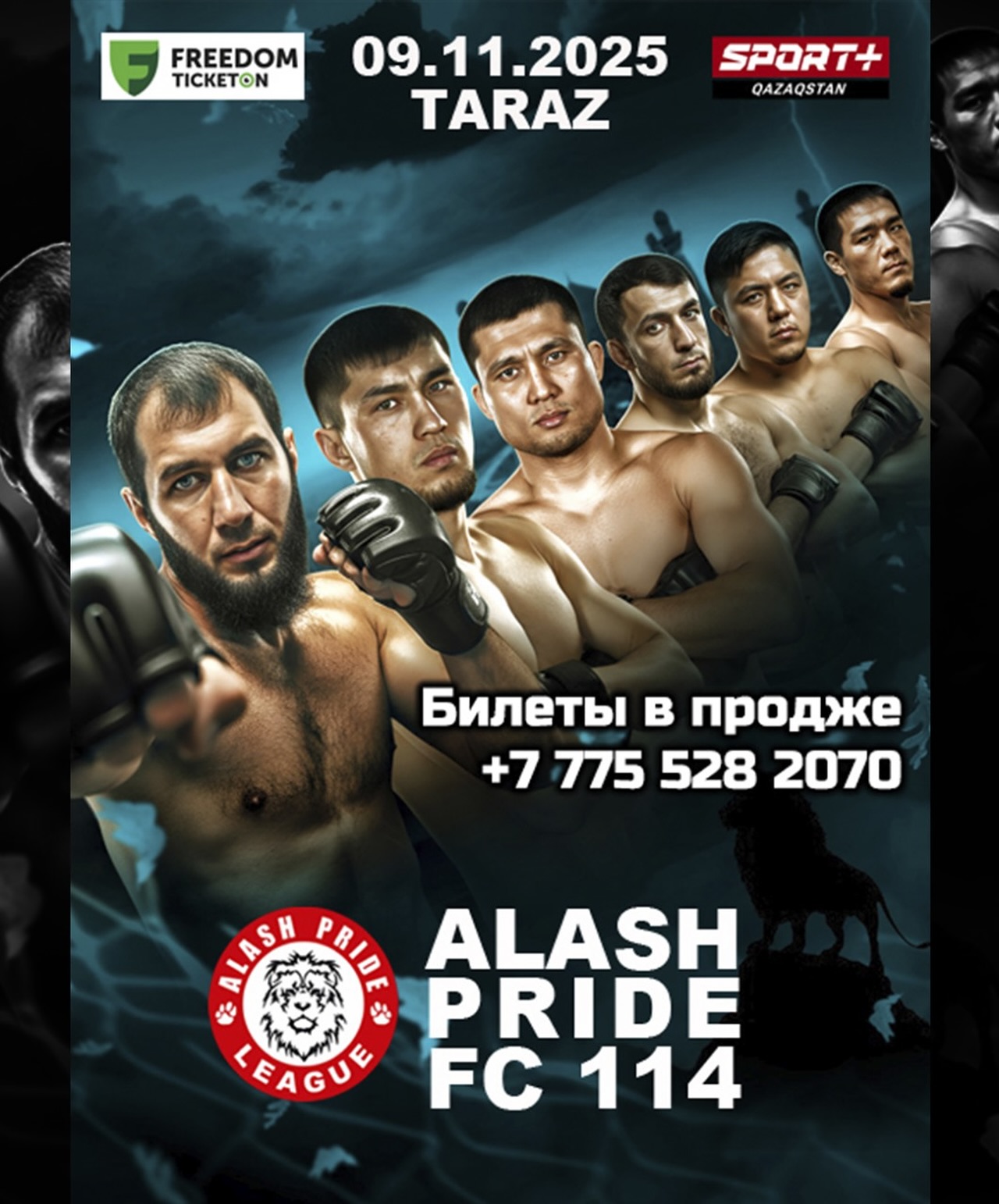 2025年11月9日Alash Pride 114 – 战卡[赛后视频] Khatayev vs. Guimarães | Alash ...