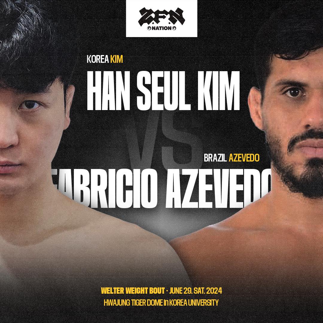 2024年6月29日ZFN 01 – 战卡[赛后视频] Z Fight Night 1 | Joo Sang Yoo vs. Reinaldo Ekson
