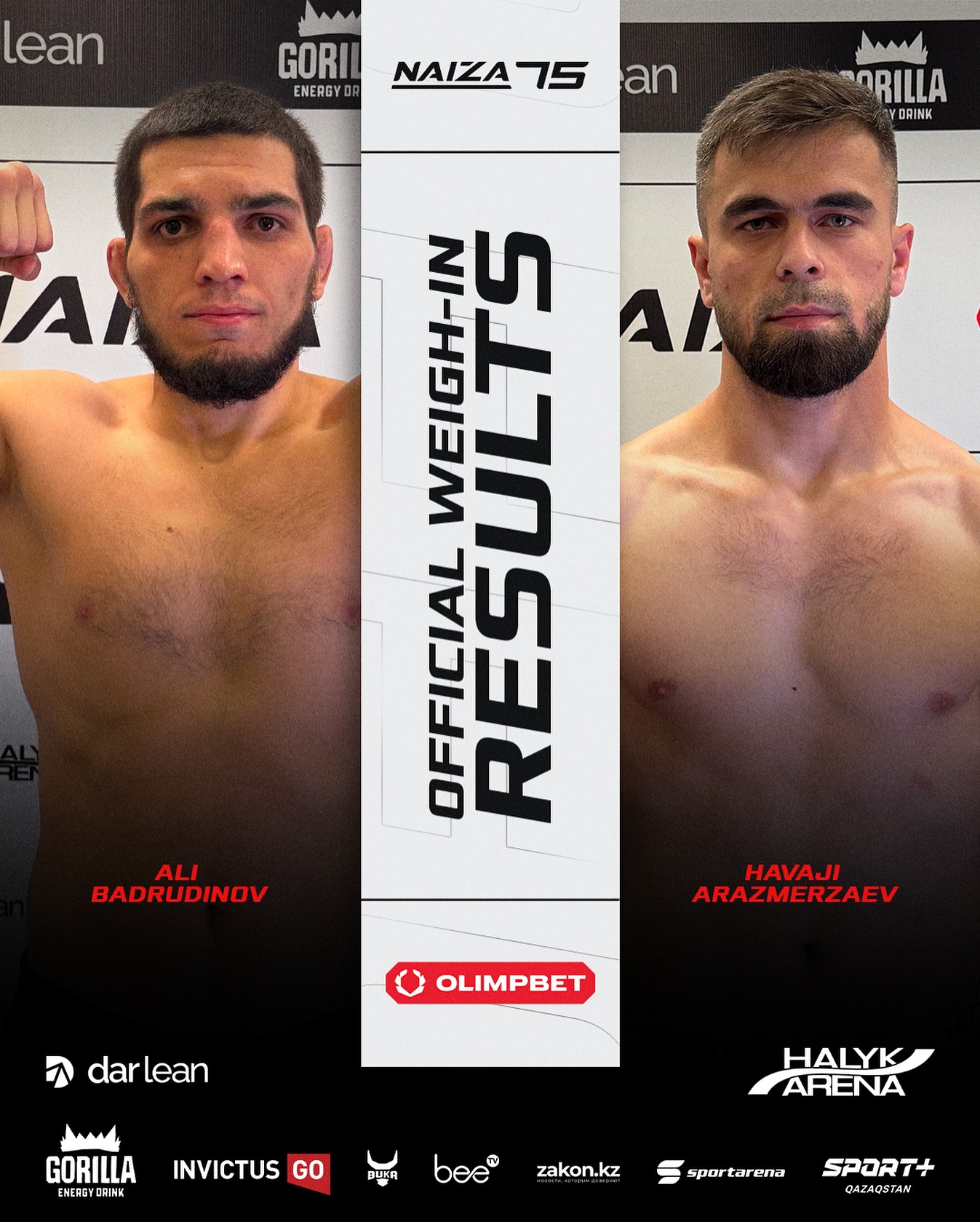 2025年7月27日Naiza FC 75 – 战卡[赛后视频] Kabdrakhmanov vs. Jieleyisi | Naiza ...