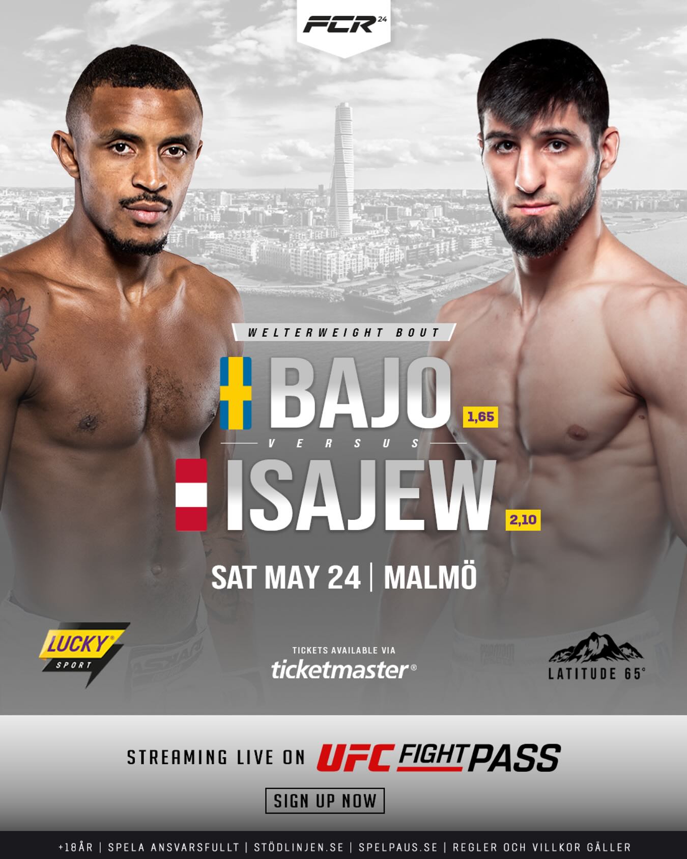 2025年5月25日FCR 24 – 战卡[赛后视频] Baysangur Makaev vs Levan Kirtadze | Fight ...