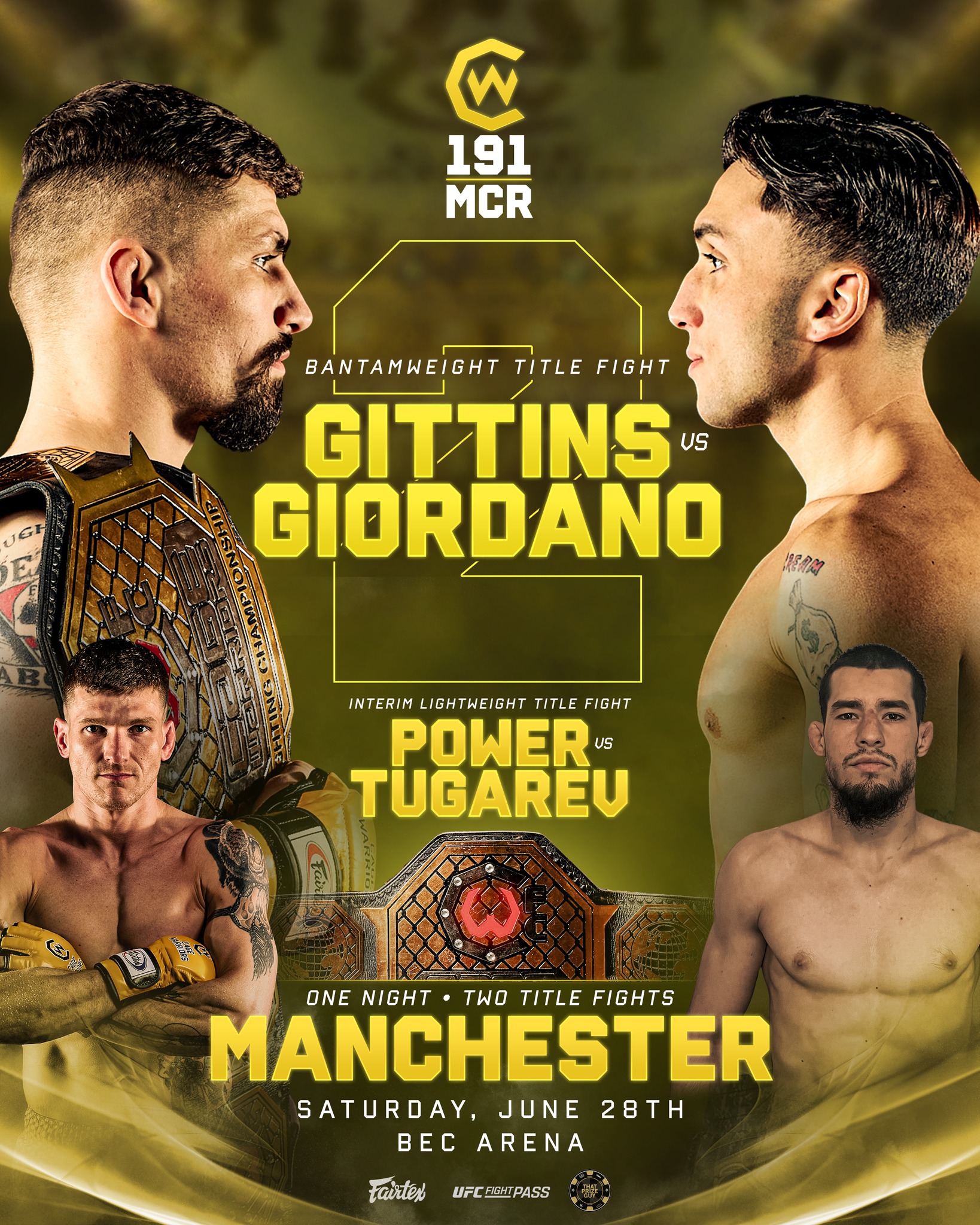 2025年6月29日Cage Warriors 191 MANCHESTER – 直播[赛后视频] Gittins vs. Giordano ...