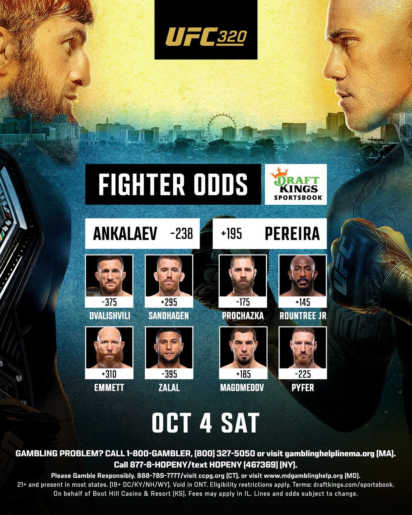 2025年10月5日UFC 320 – 直播[赛后视频] Ankalaev vs. Pereira 2 – Oct 4 | Ultimate ...