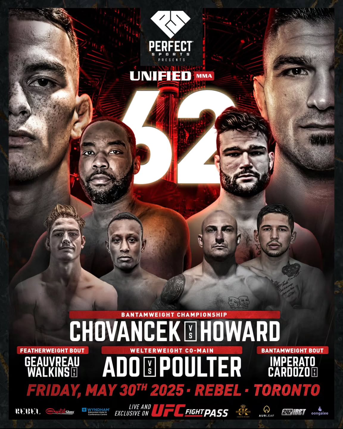 2025年5月31日Unified MMA 62 – 战报[赛后视频] Unified Mixed Martial Arts