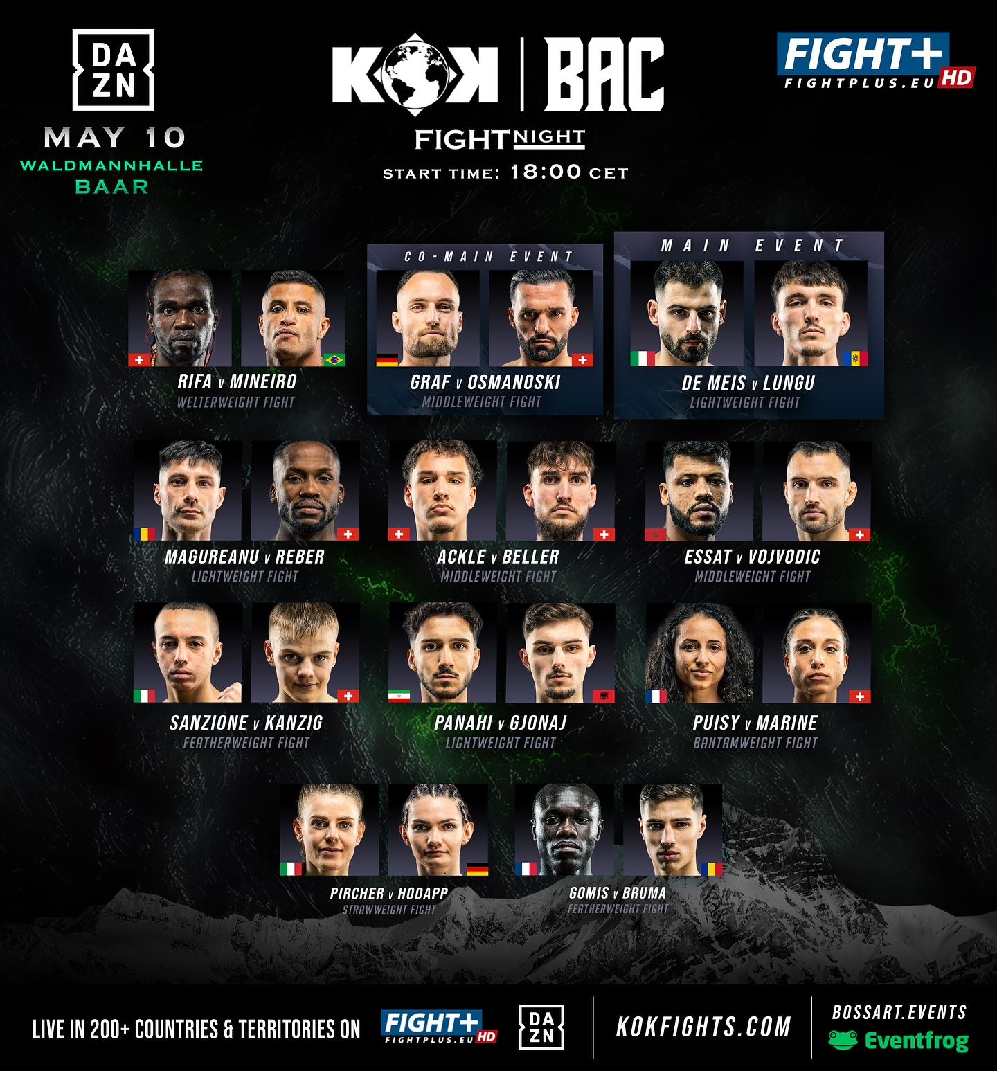 2025年5月11日KOK Fight Night in Switzerland – 战卡[赛后视频] KOK fights | KOK ...