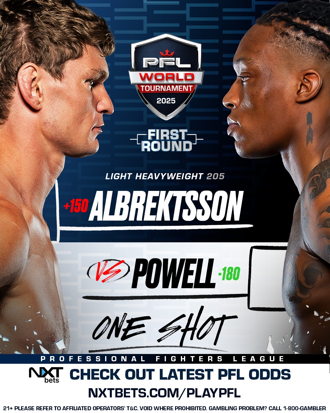 2025年5月2日PFL 2025 World Tournament – 直播[赛后视频] First Round 4 – Light ...