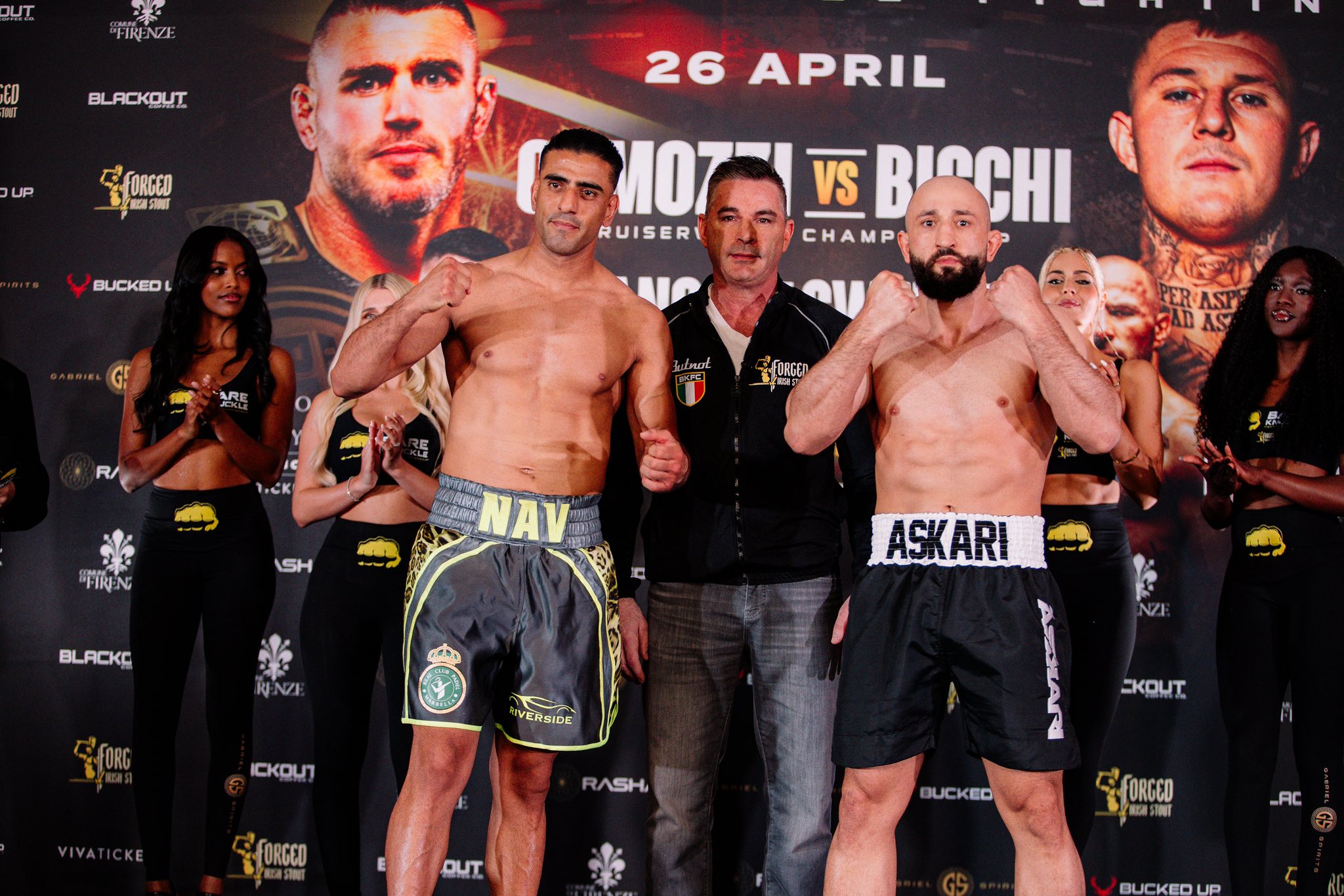 2025年4月27日BKFC 73 Italy – 战卡[赛后视频] Camozzi vs. Bicchi – Apr 26 | BKFC on DAZN 5 | Bare Knuckle ...