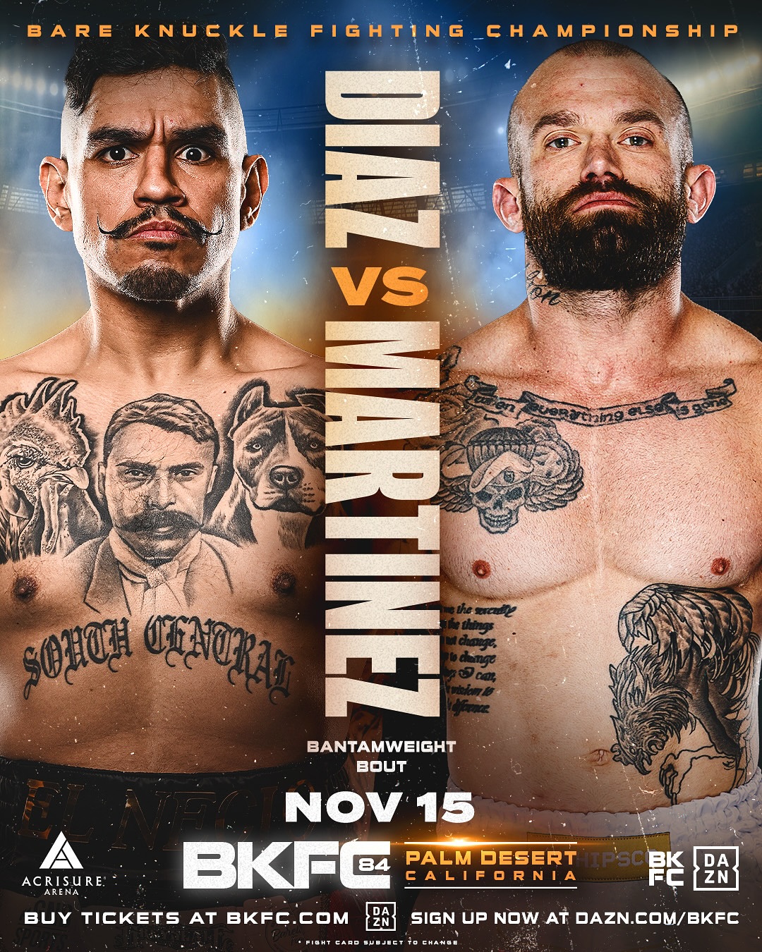 2025年11月16日BKFC 84 PALM DESERT – 战卡[赛后视频] DYER vs HUNT 2 – Nov 15 ...