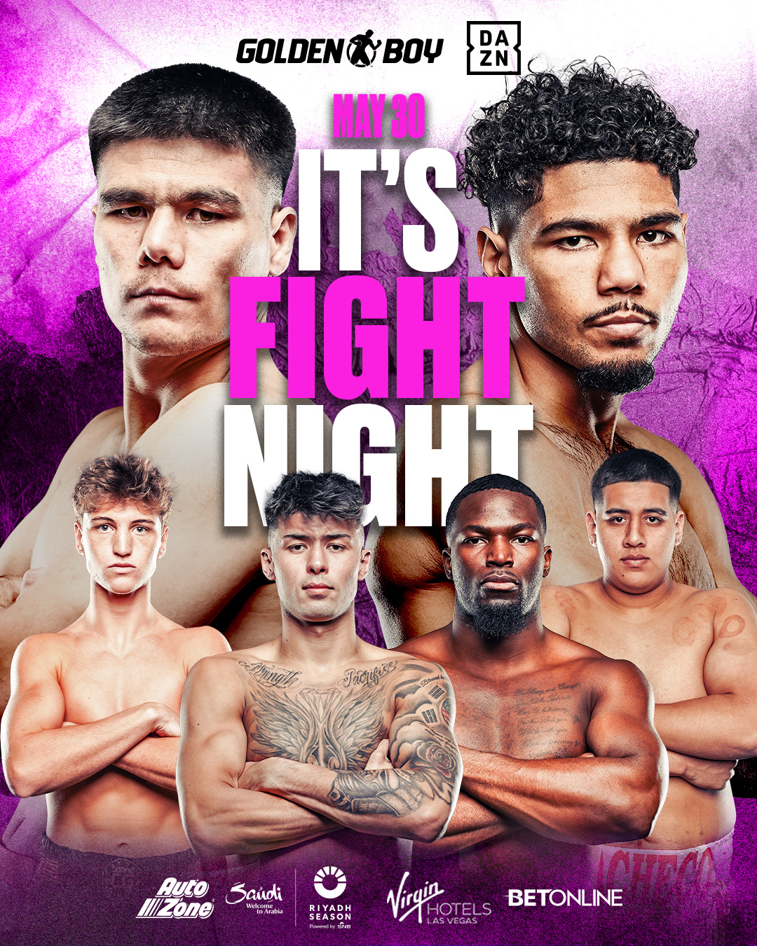 2025年5月31日Golden Boy Fight Night – 战报[赛后视频] Melikuziev vs. Fulghum