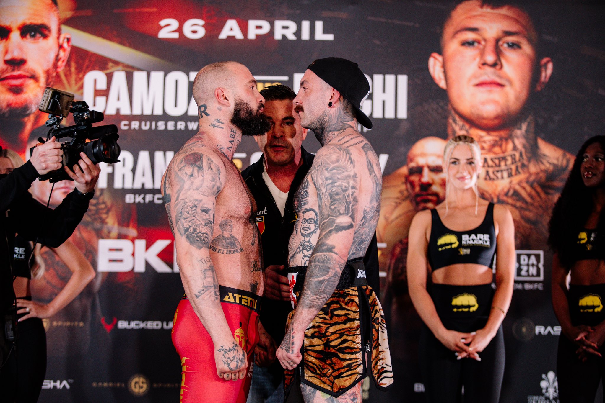 2025年4月27日BKFC 73 Italy – 战卡[赛后视频] Camozzi vs. Bicchi – Apr 26 | BKFC on DAZN 5 | Bare Knuckle ...